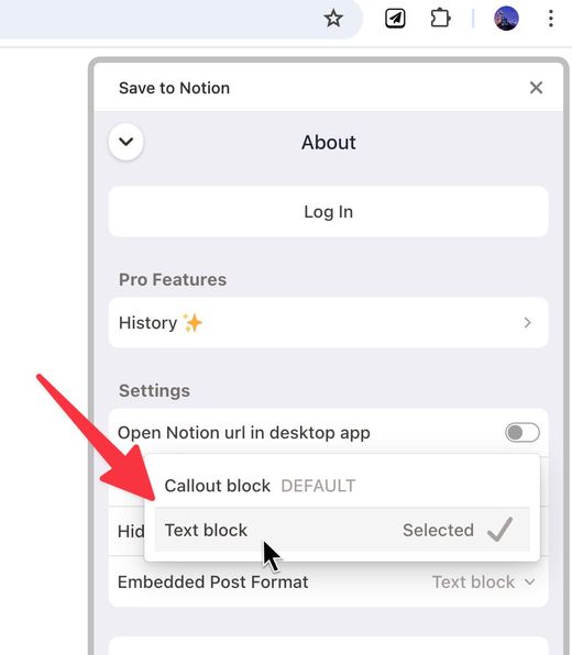 How to save Twitter/X Threads with the extension - Save to Notion Docs