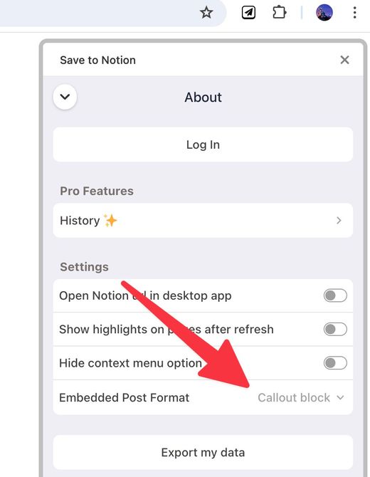 How to save Twitter/X Threads with the extension - Save to Notion Docs