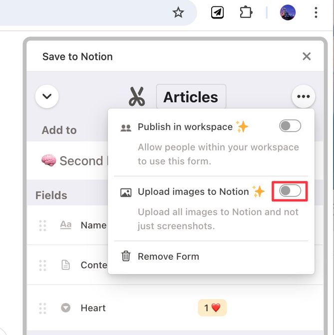 How to save articles images in Notion? - Save to Notion Docs