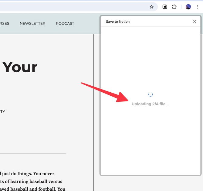 How to save articles images in Notion? - Save to Notion Docs