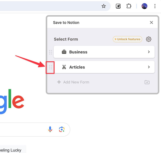 How to delete a form? - Save to Notion Docs