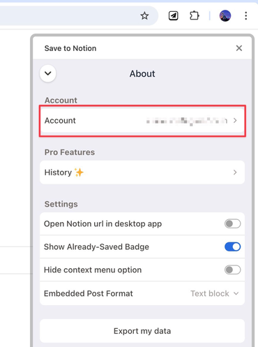 How to update your password? - Save to Notion Docs