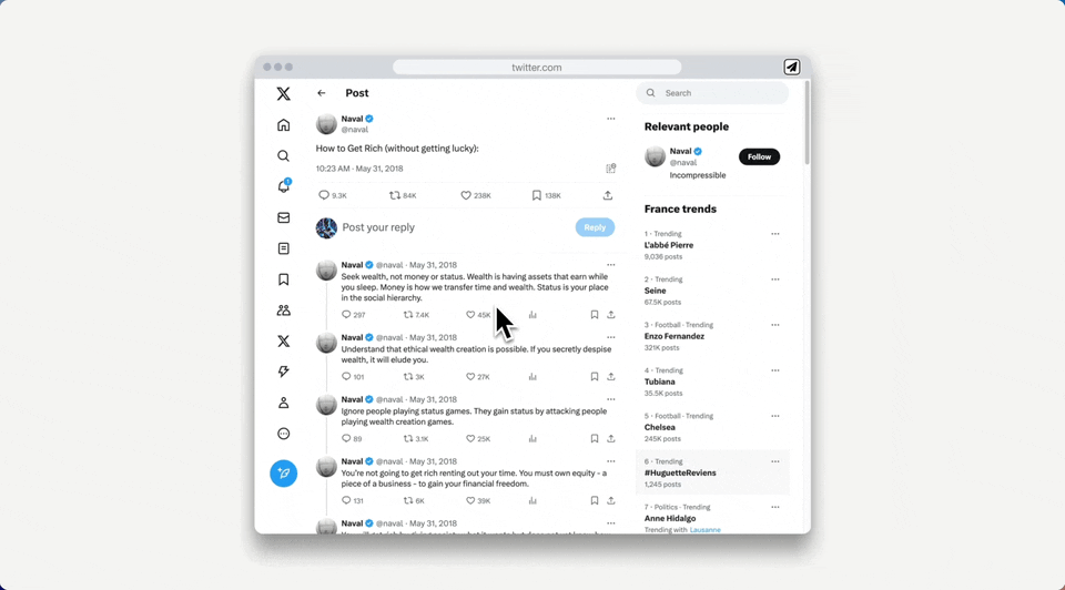 How to save Twitter/X threads to Notion? - Save to Notion Blog
