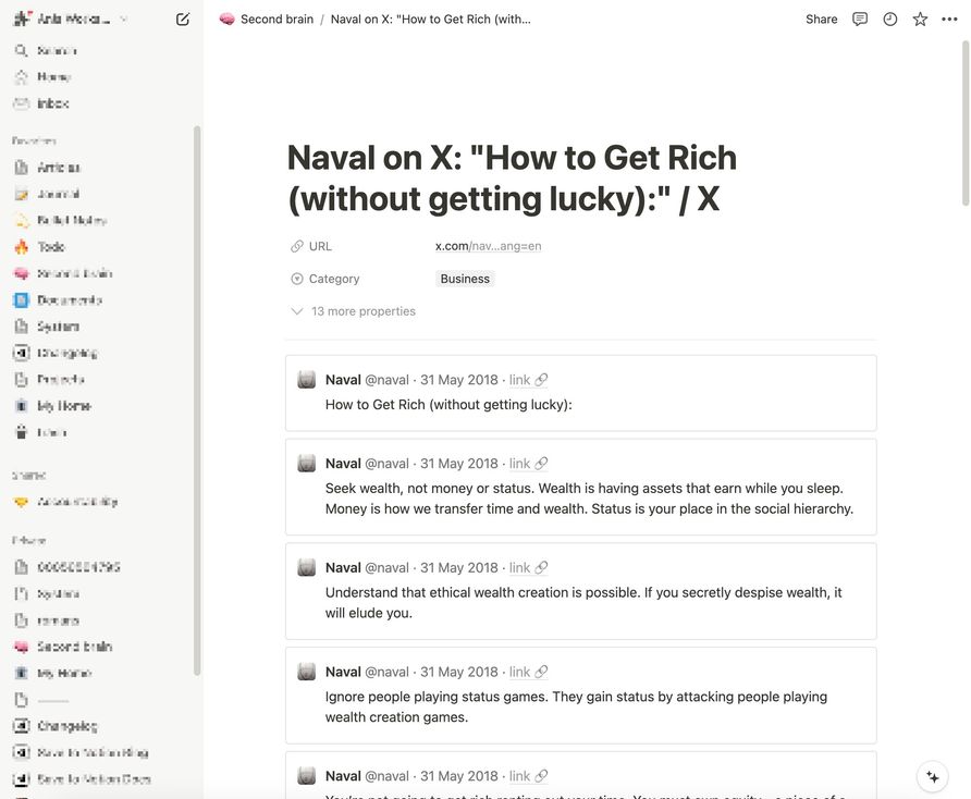 How to save Twitter/X threads to Notion? - Save to Notion Blog